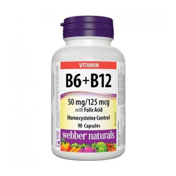 Webber Naturals Vitamin B6 B12 Folic 90's – Al Abeer
