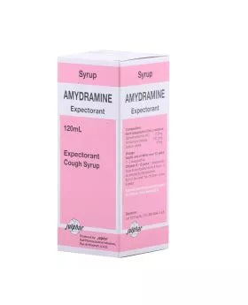 Amydramine Expectorant Cough Syrup 120 mL – Al Abeer