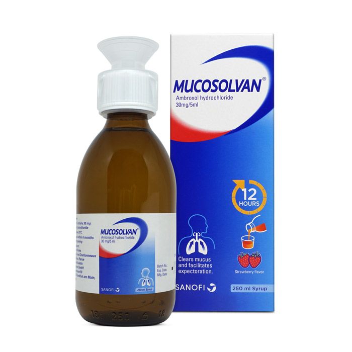 Mucosolvan 30mg / 5ml Syrup 250 ml Sugar Free – Al Abeer